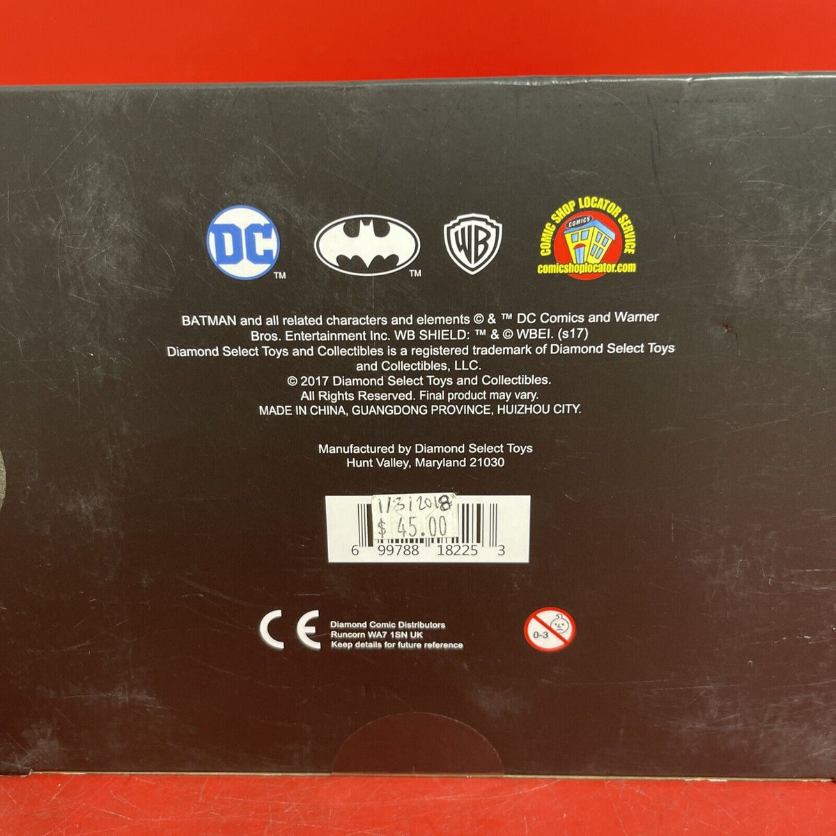 DC Gallery 11 Inch Statue Figure Batman The Animated Series - Hardac B ...