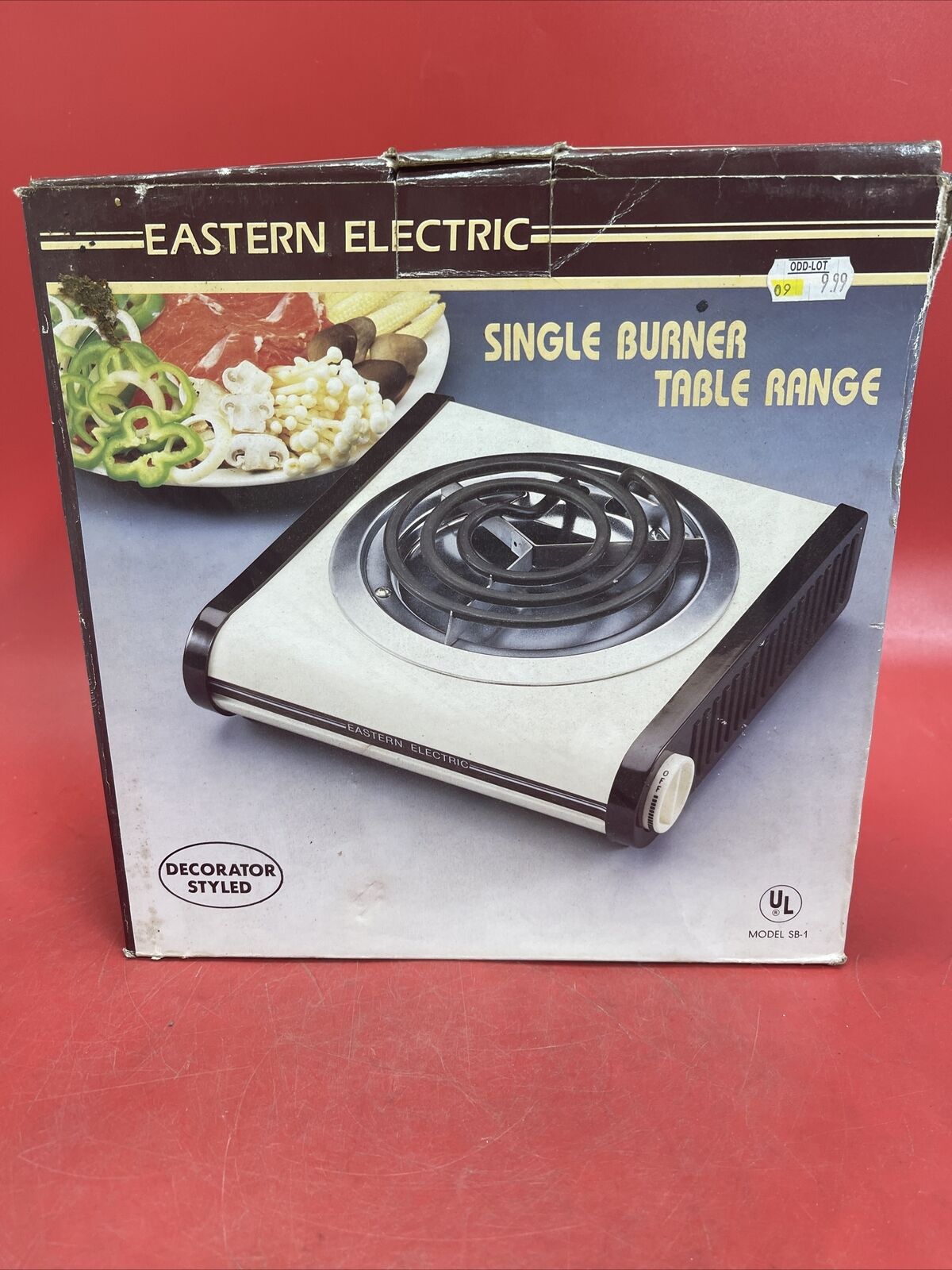Vintage Eastern Electric Single Burner Deluxe Table Range – Treasures1906