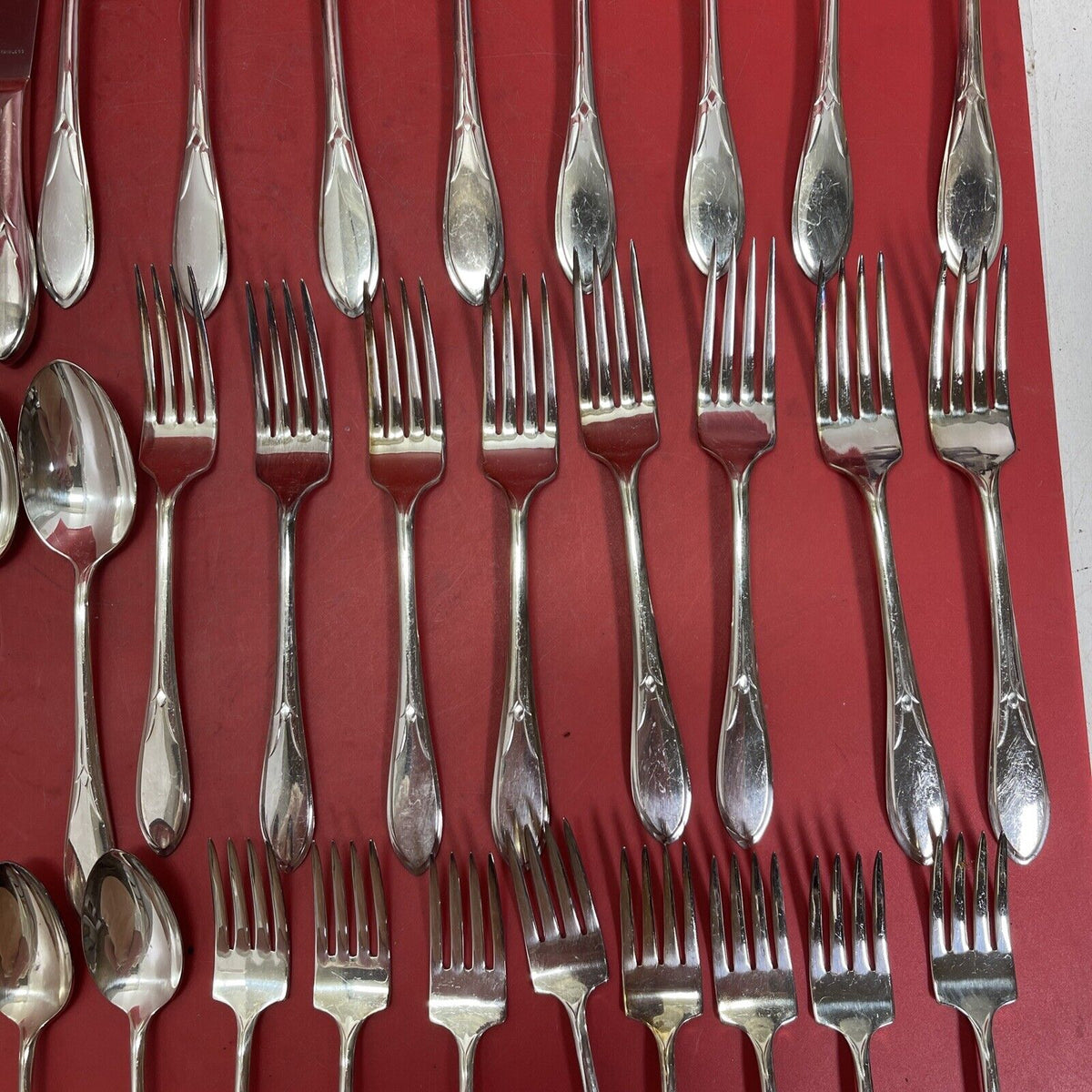 VINTAGE 48 Piece WM ROGERS MFG CO Stainless Original Roger’s ...