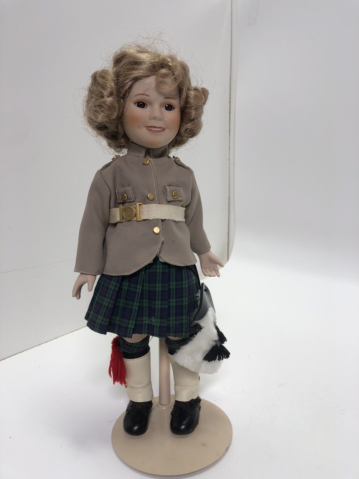 Danbury Mint Dolls of the Silver Screen Shirley Temple Wee Willie Wink ...
