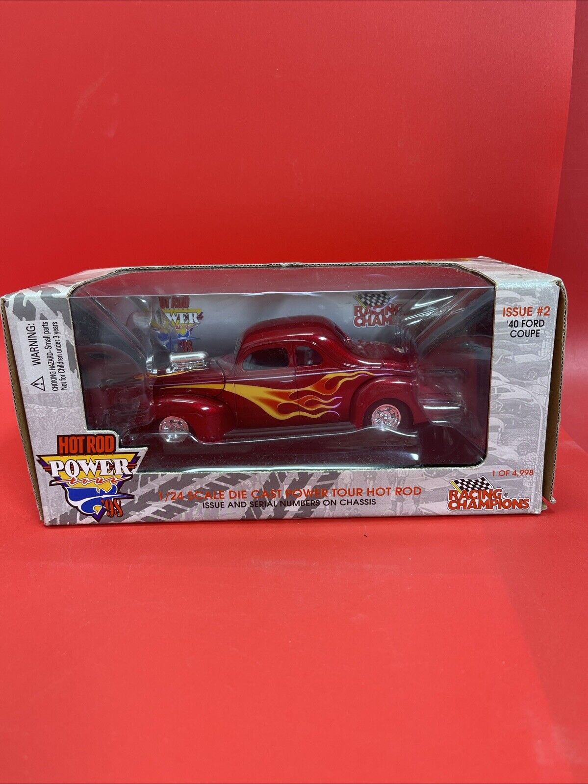 Racing Champions Hot Rod Power Tou Issue #2 1940 Ford Coupe 1:24 Scale ...