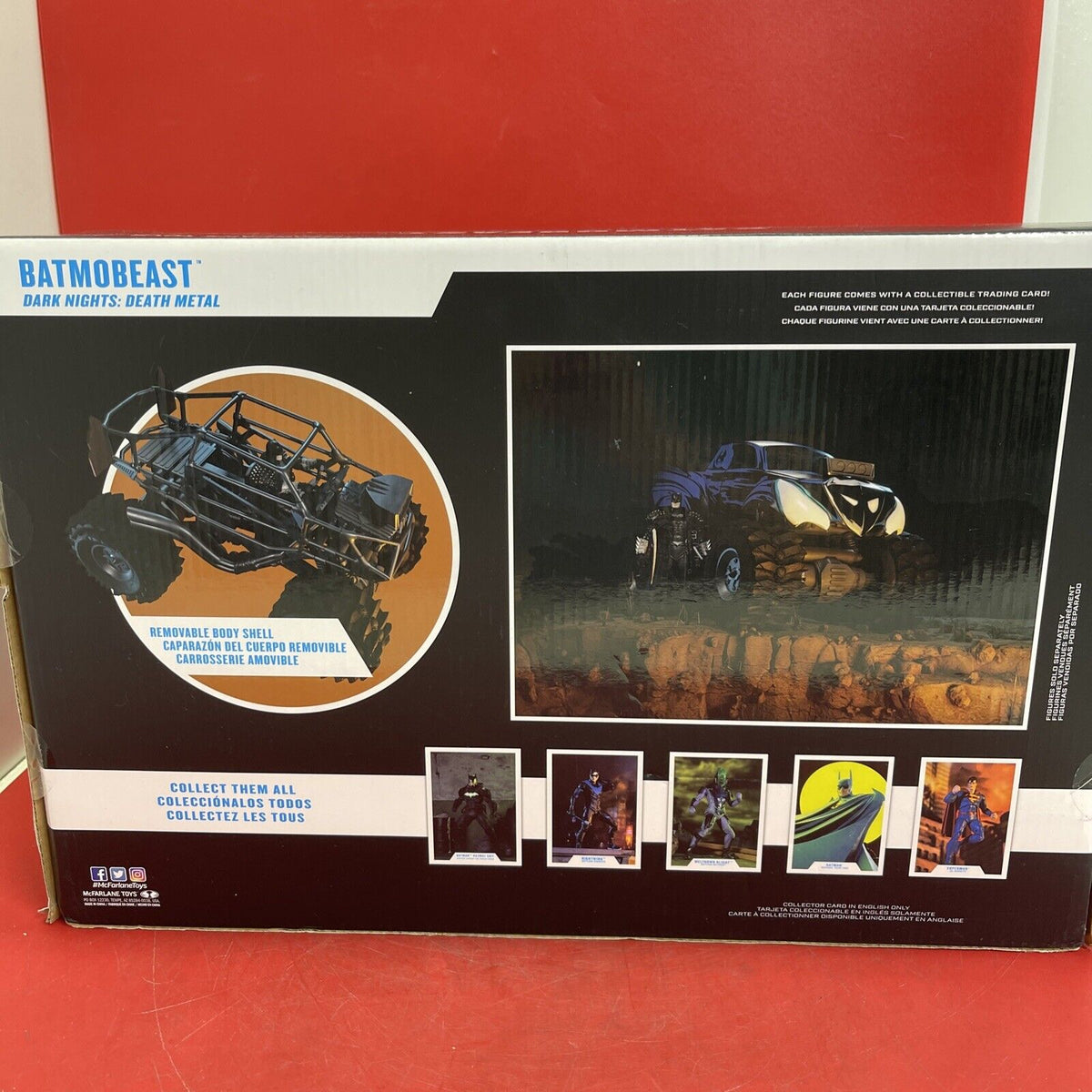 McFarlane Toys DC Multiverse Batmobeast Large Action Vehicle ...