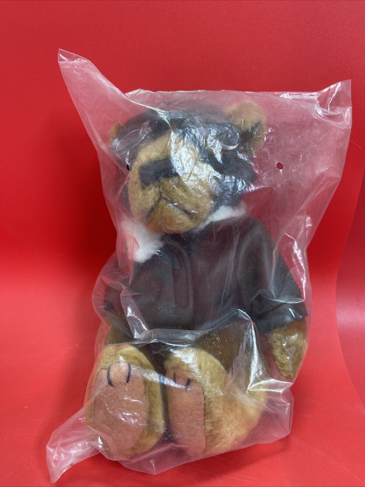 US Airways Pilot Teddy Bear Aviator Bomber Jacket Stuffed Animal Plush ...
