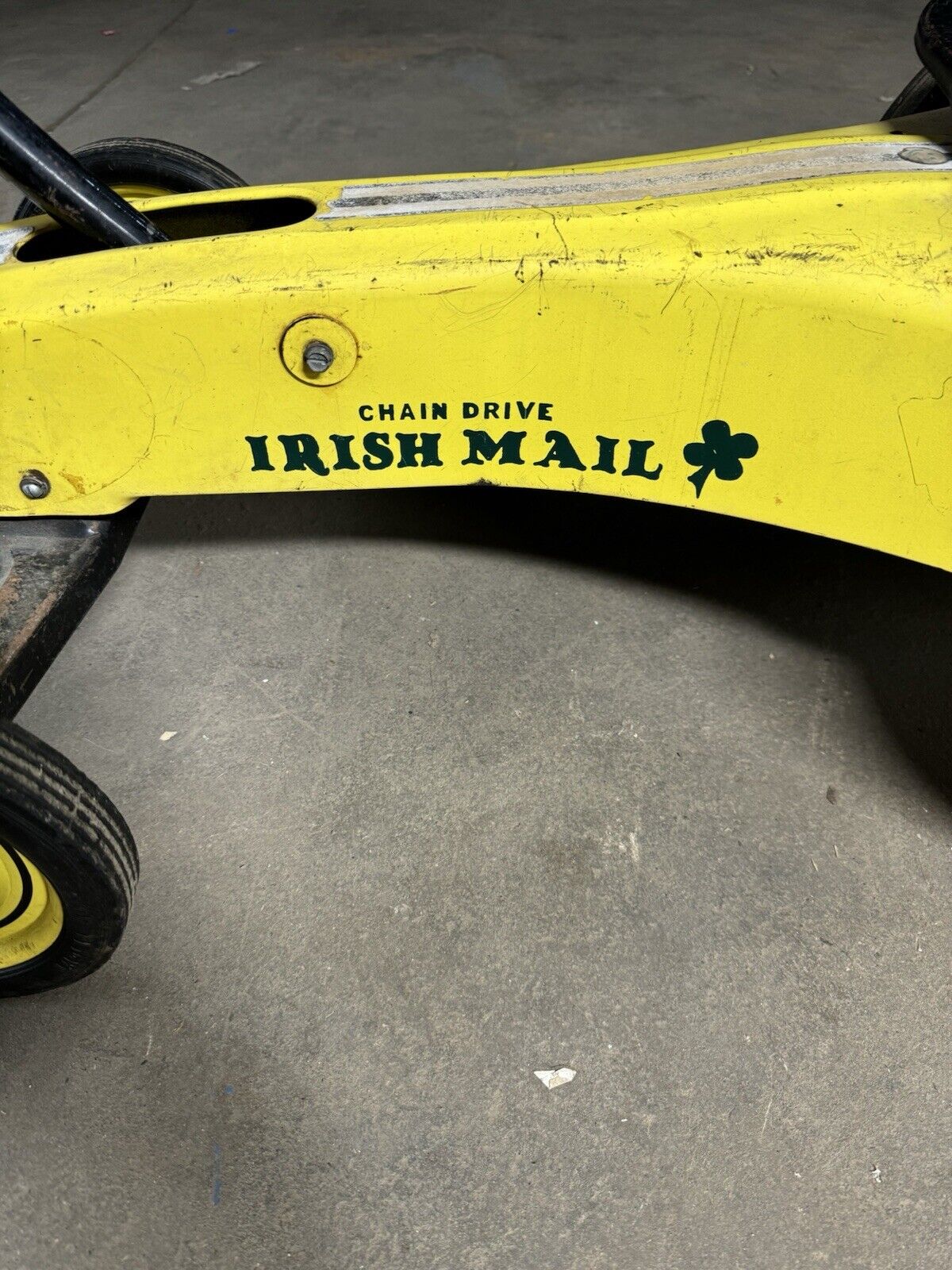 Rare Antique Parsons Pedal Car, Irish Mail Cart – Treasures1906