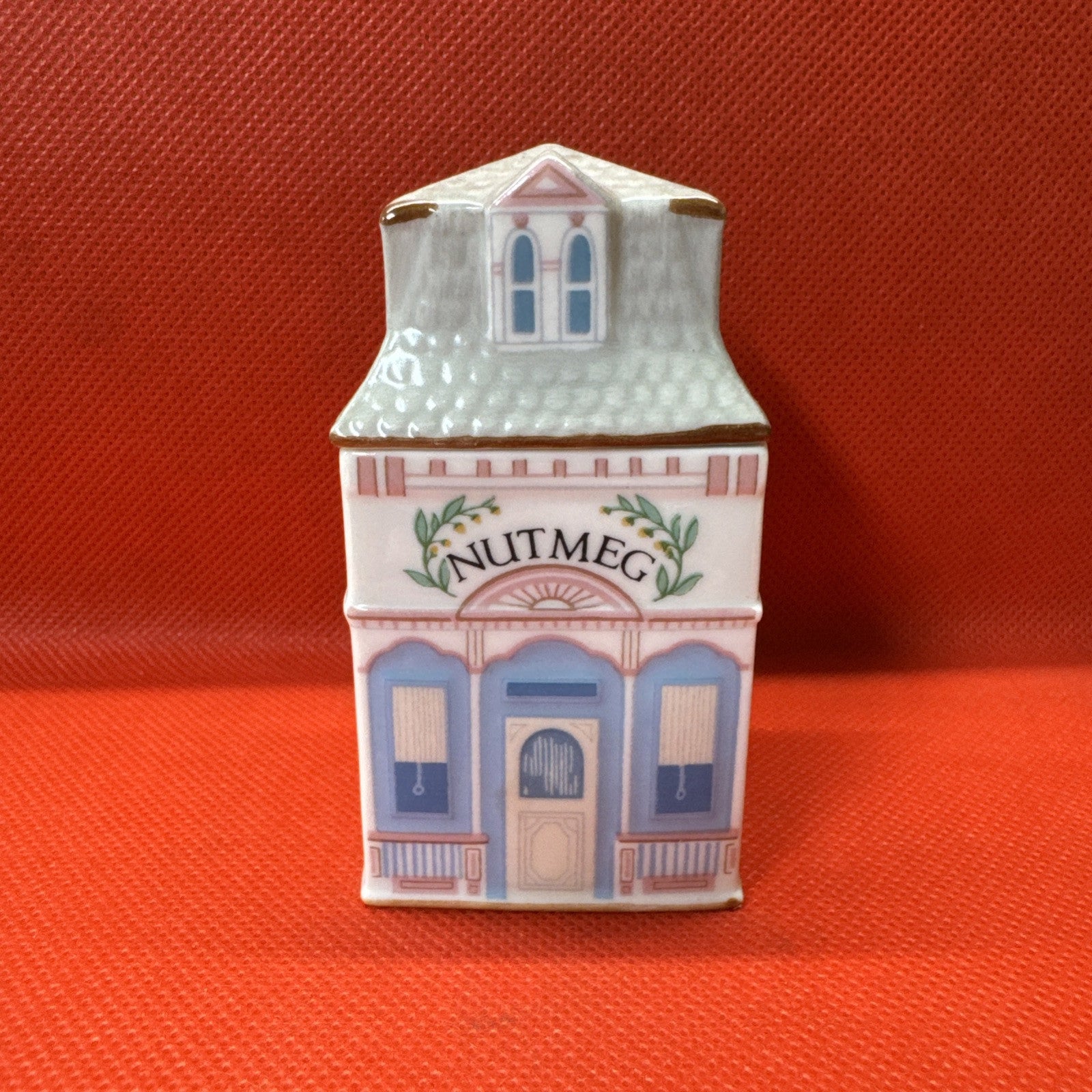 Vintage 1989 Lenox Spice Village NUTMEG Jar With Lid – Treasures1906